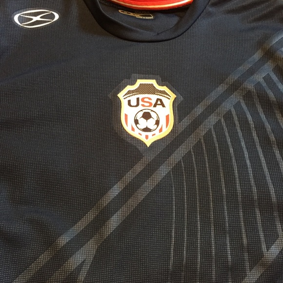 Xara | Tops | Xara Blue Red Usa International Soccer Jersey M | Poshmark
